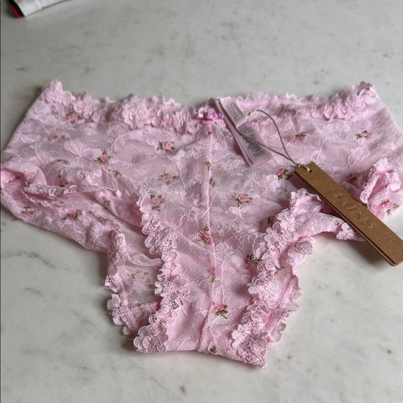 SKIMS | Intimates & Sleepwear | Floral Lace Womens Bottoms Pink Skims ...